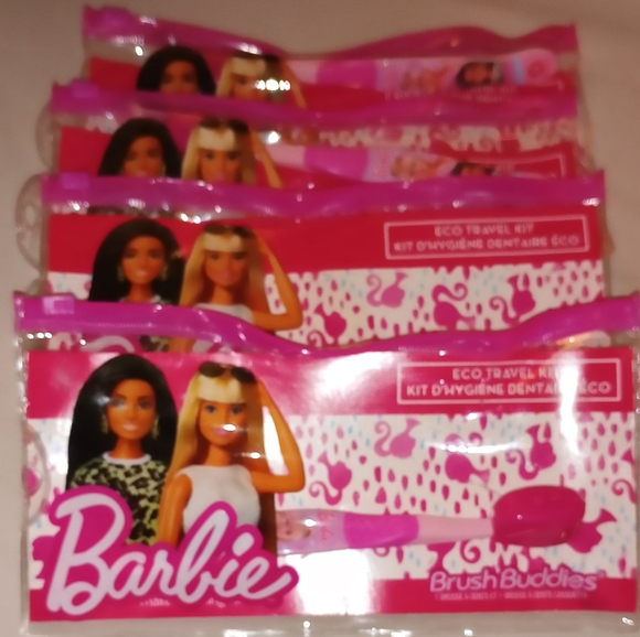 Barbie | Bath, Skin & Hair | Barbie Set Of 4 Toothbrushes With Covers ...